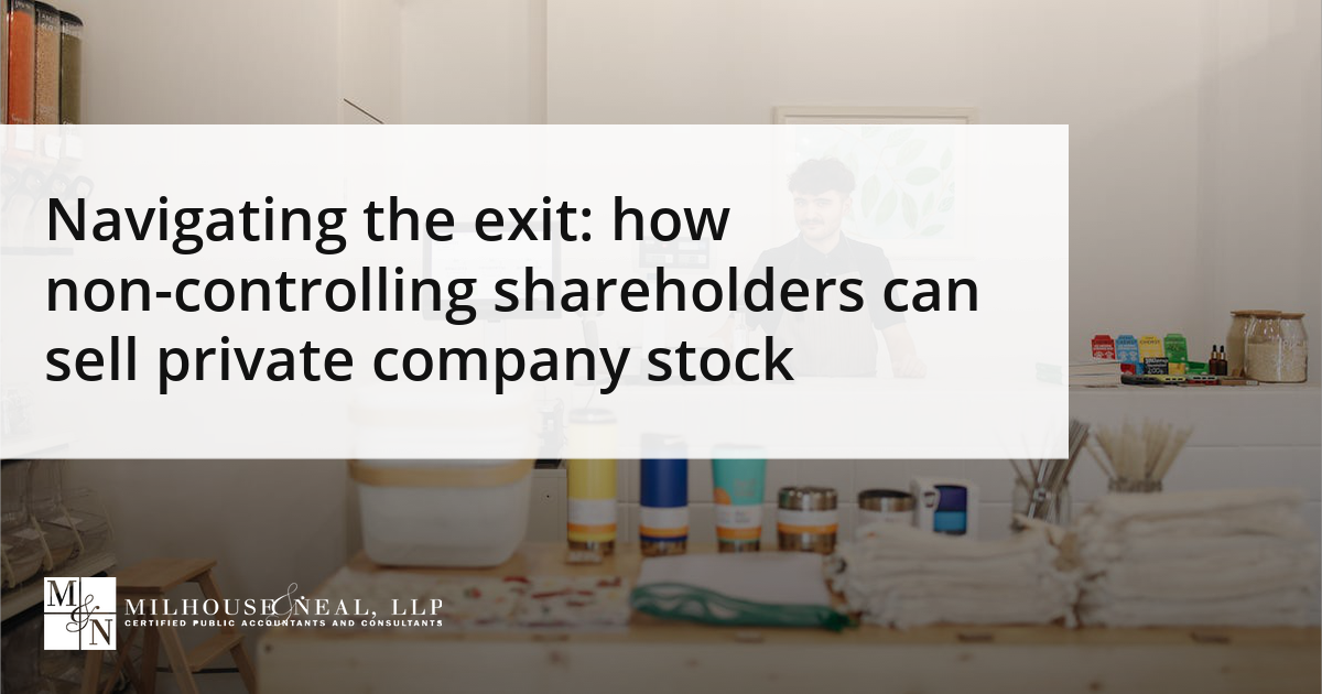 Navigating the exit: how non-controlling shareholders can sell private ...